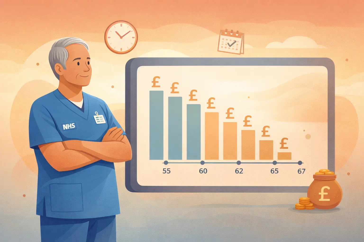 NHS Early Retirement Calculator: Estimate Reduced Pension & Lump Sum
